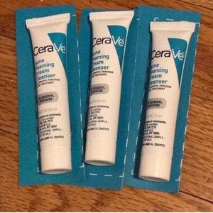 CeraVe | Skincare | Cerave Acne Foaming Cream Cleanser Samples 3x ...